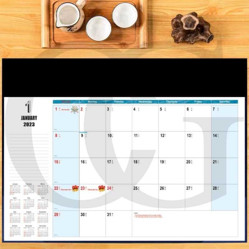 Customizable Tabletop Year Planner - Organize Your Year