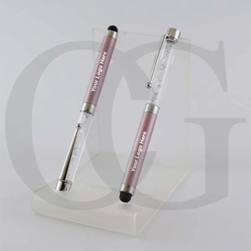 Simple Silver Plastic Pen - Corporate Gifting